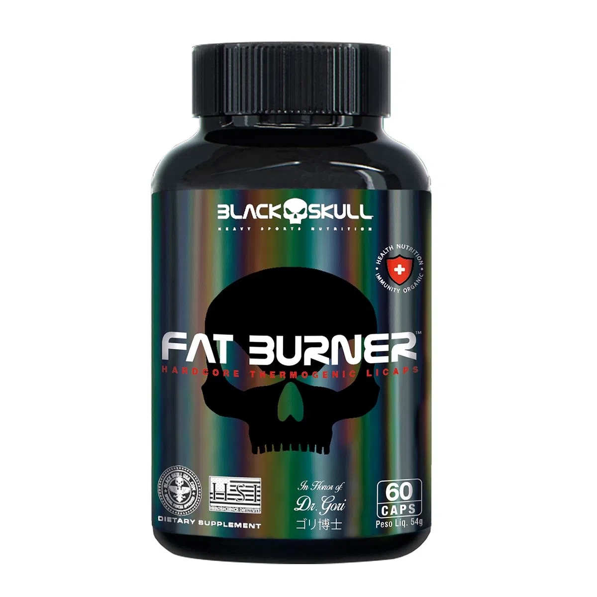 Fat Burner (60 Caps) Termogênico - Black Skull - Black Skull