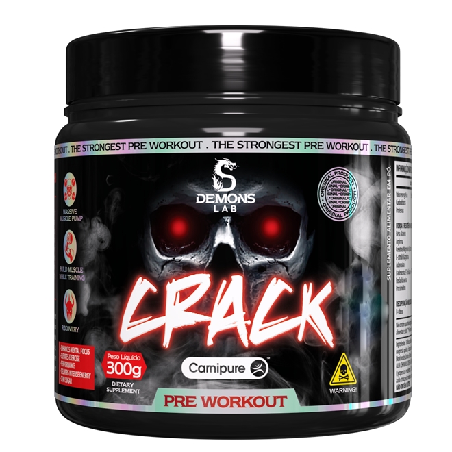 Crack (300g) Pré-treino - Demons Lab - Demons Lab