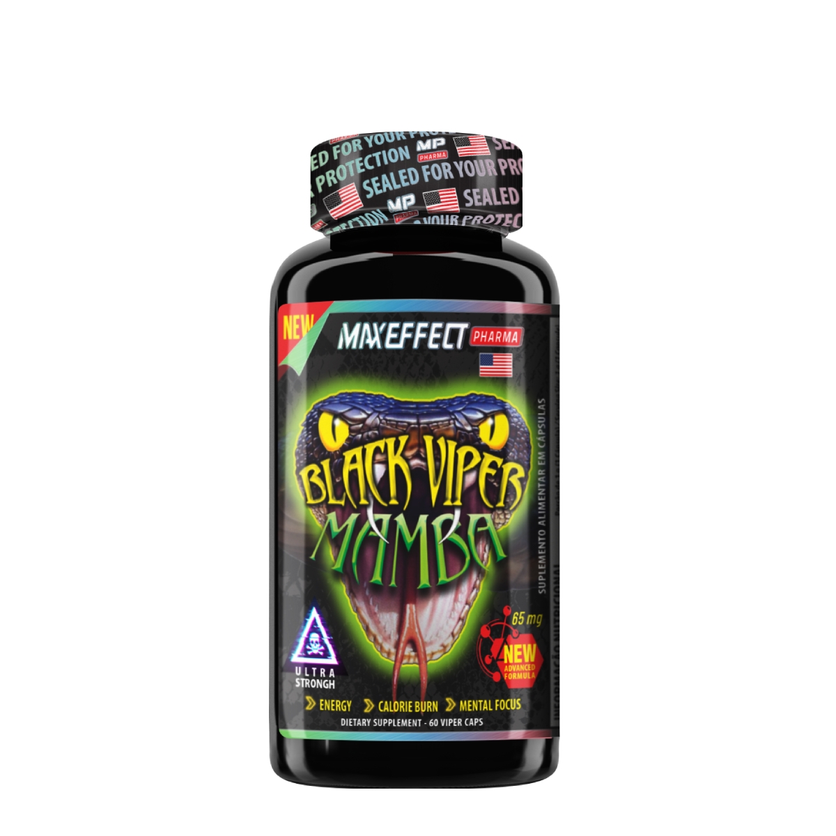 Black Viper Mamba - Termogênico - Maxeffect Pharma - MaxEffect Pharma