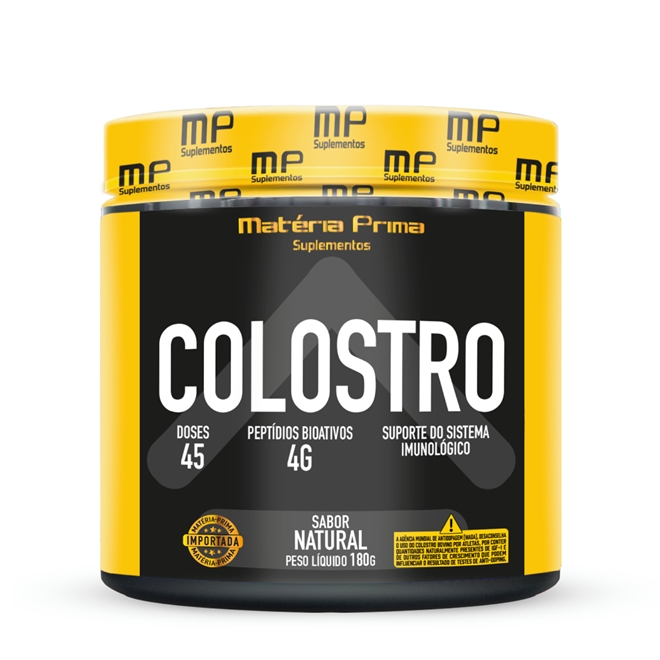 Colostro Puro - Matéria Prima Suplementos - Matéria Prima