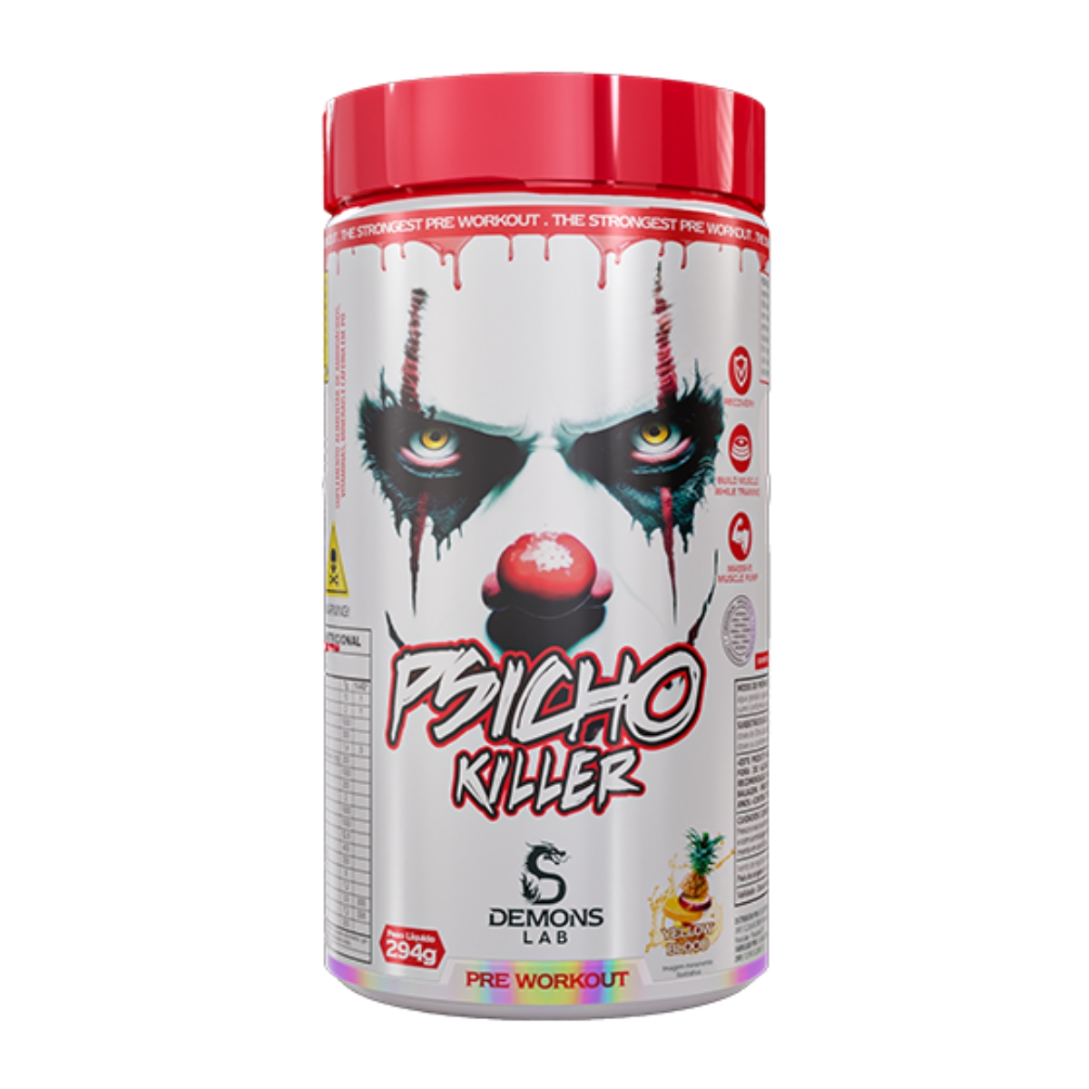 Psicho Killer Pré-treino - Demonslab - Demons Lab