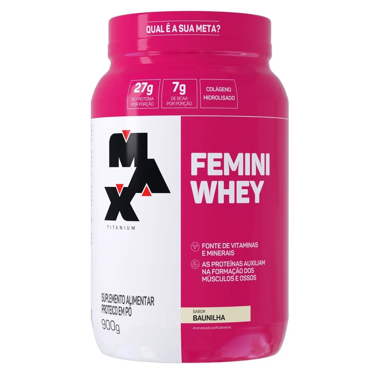 Femini Whey (900g) - Max Titanium - Max Titanium
