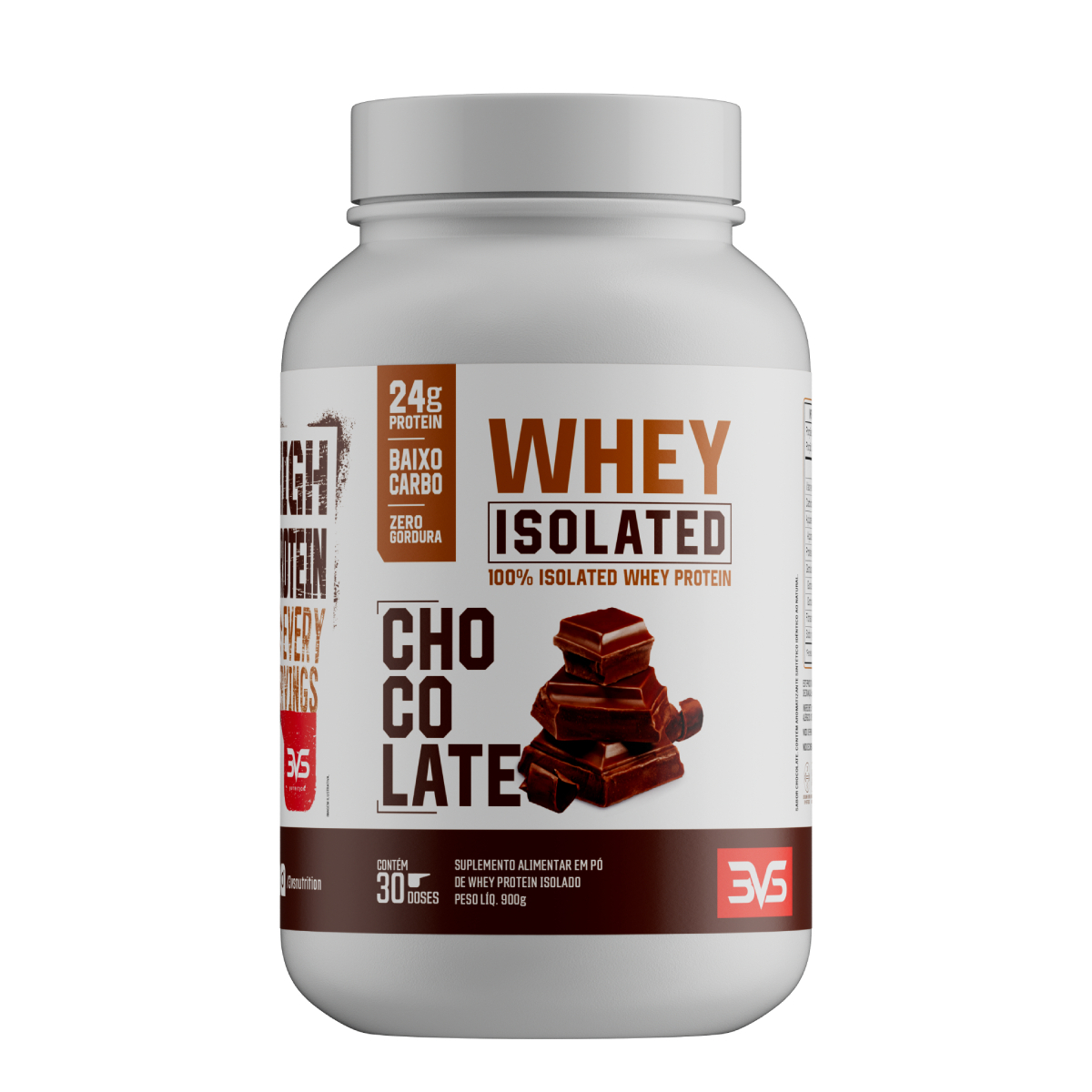 Whey Isolated (900g) - Proteína Isolada - 3vs - 3VS Nutrition