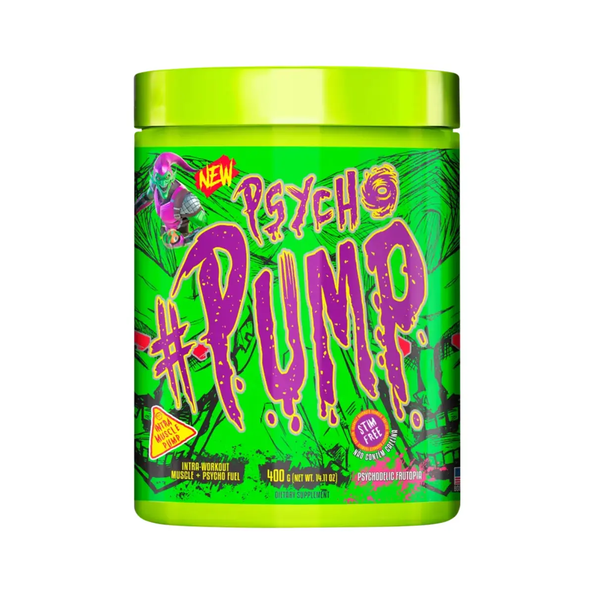 Psycho Pump (400g) | Pré-treino | Psycholabz - PsychoLabz