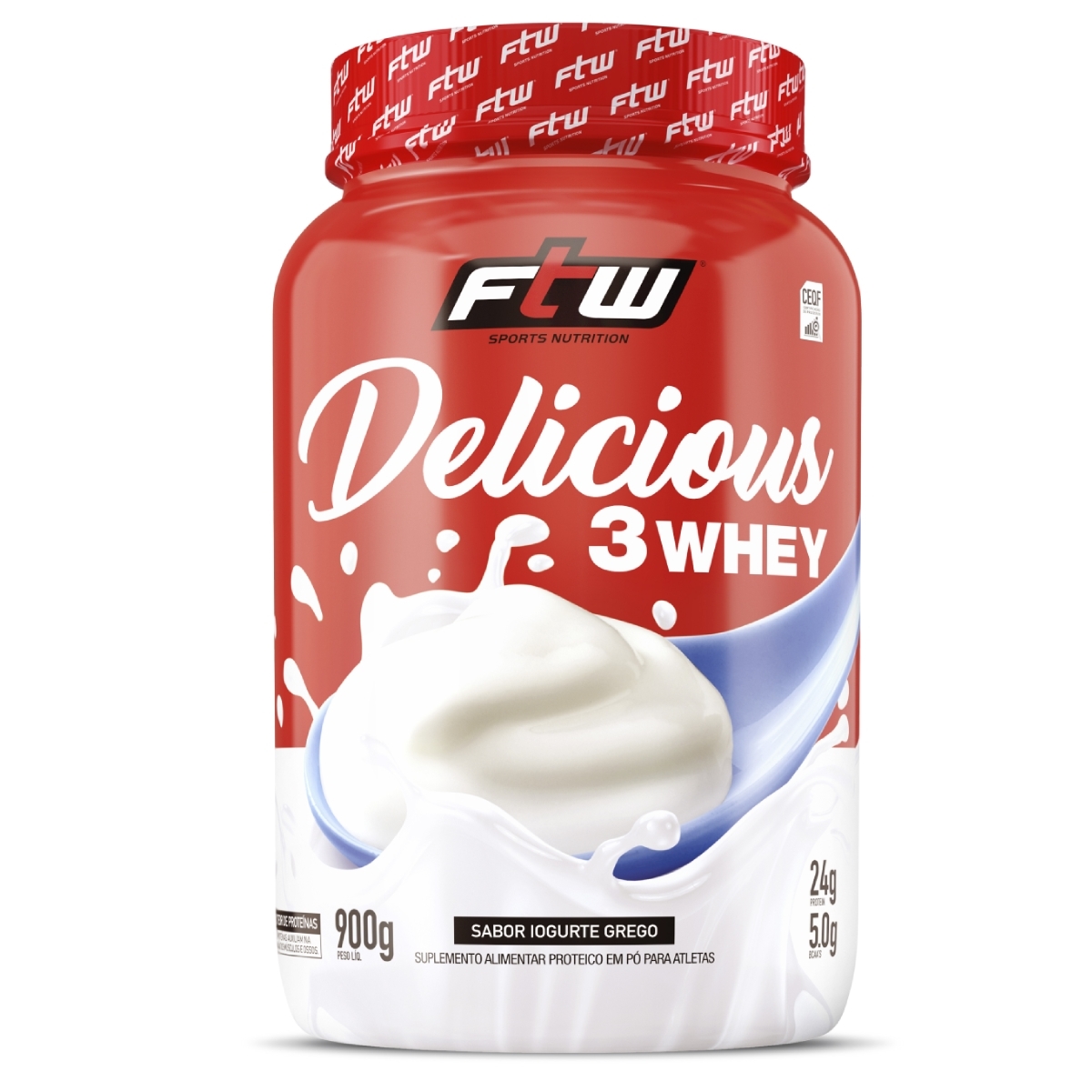 Delicious 3whey (900g) - Ftw - FTW
