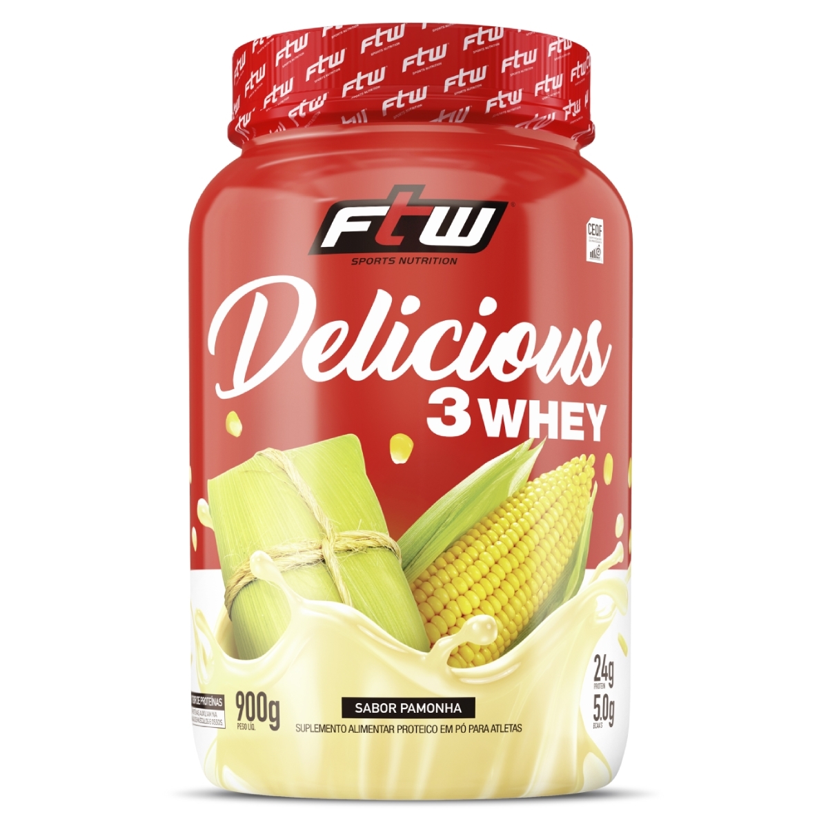 Delicious 3whey (900g) - Ftw - FTW