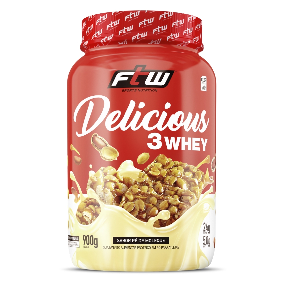 Delicious 3whey (900g) - Ftw - FTW