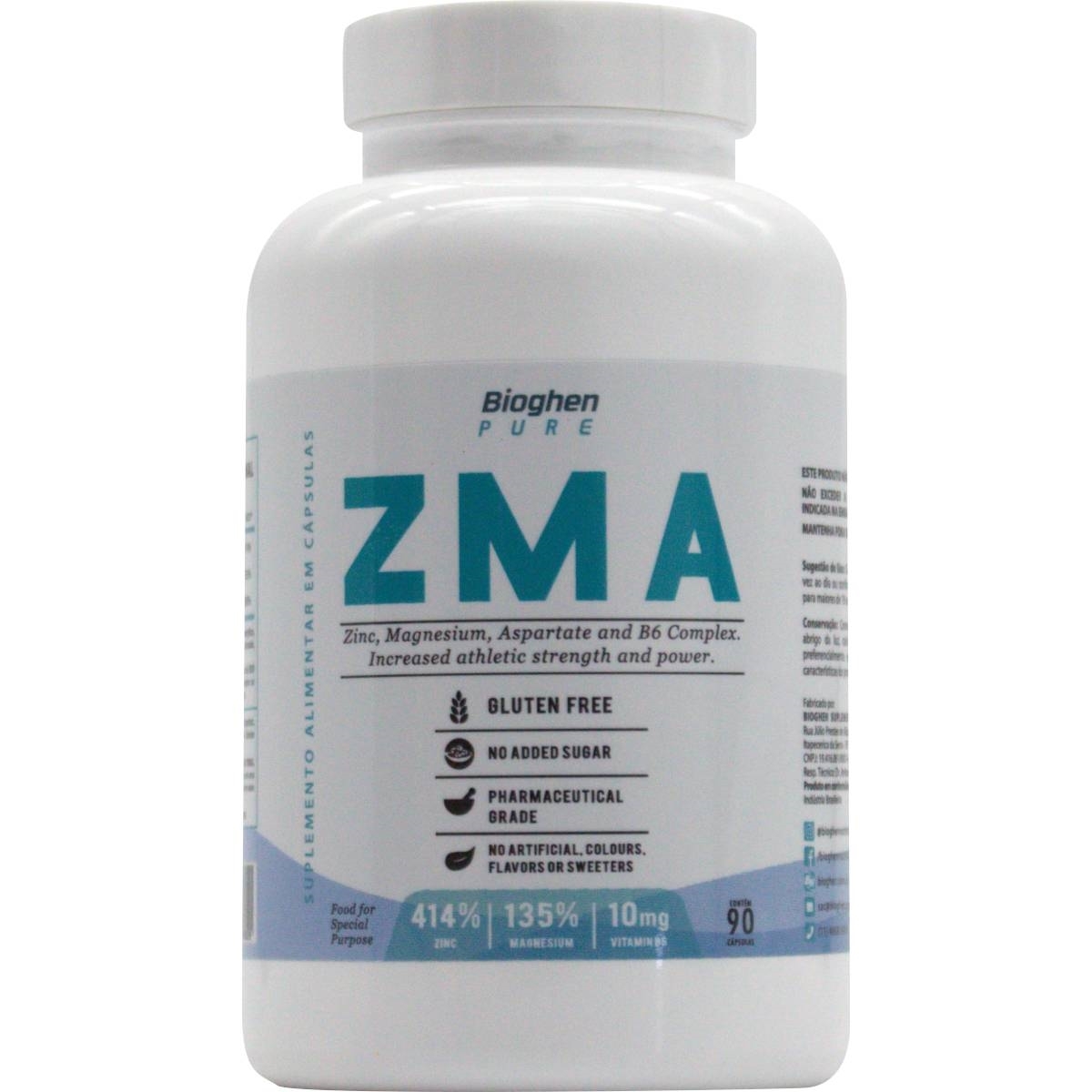 Zma (90 Caps) - Bioghen - Bioghen Nutrition