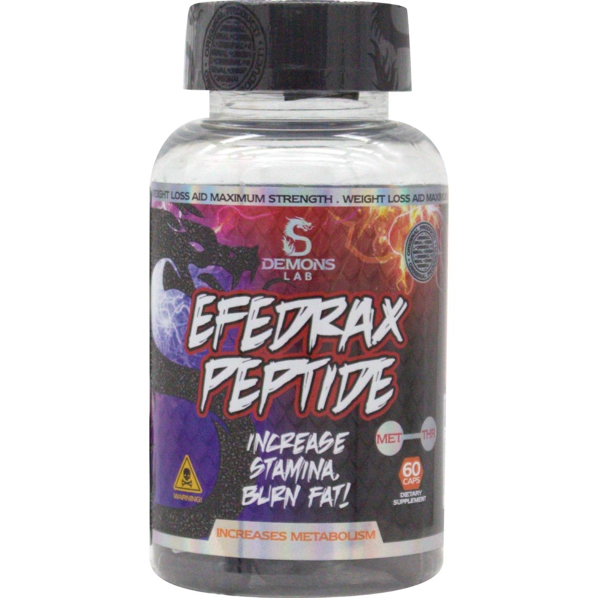 Efedrax Peptide 25mg (60 Caps) - Demon Labs - Demons Lab
