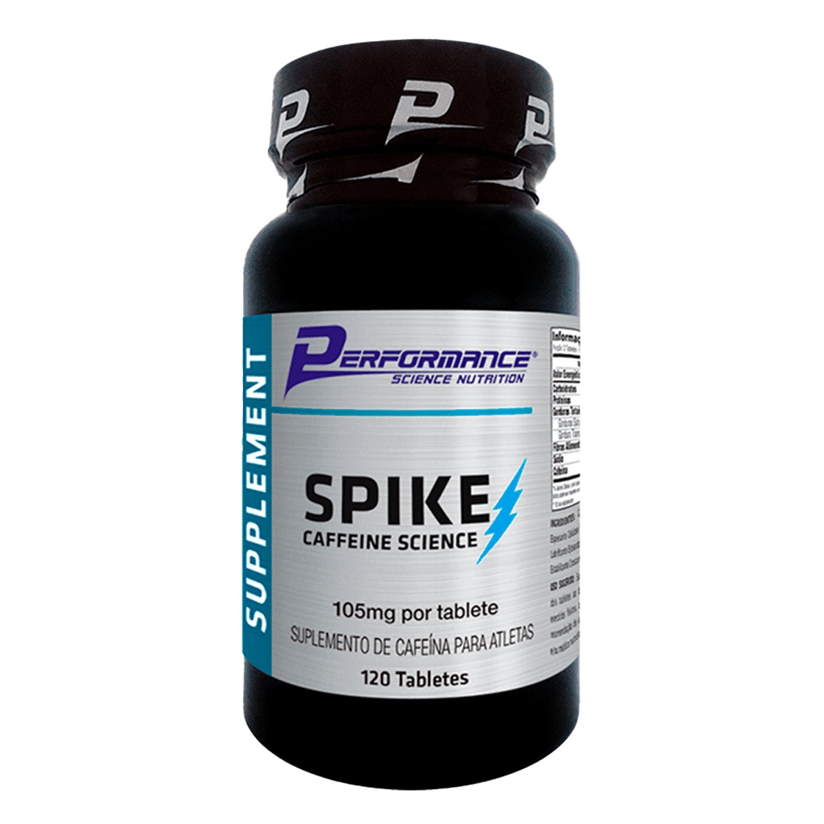 Spike Cafeine 105 Mg (120 Tabletes) - Performance - Performance