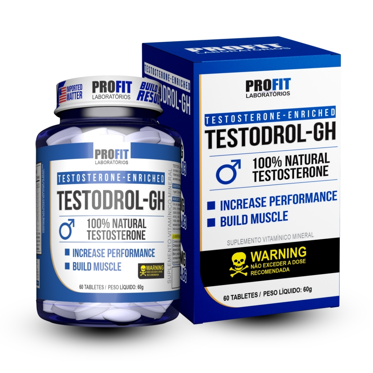 Testodrol Gh (60 Tabletes) - Pro Fit - ProFit