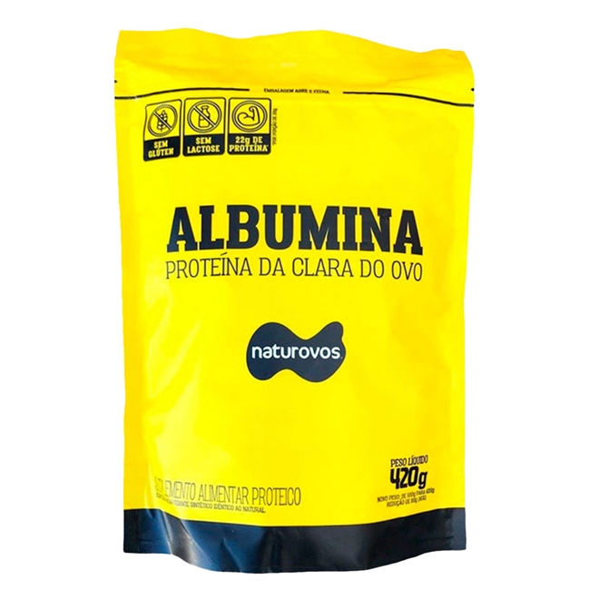 Albumina (420g) - Naturovos - Naturovos