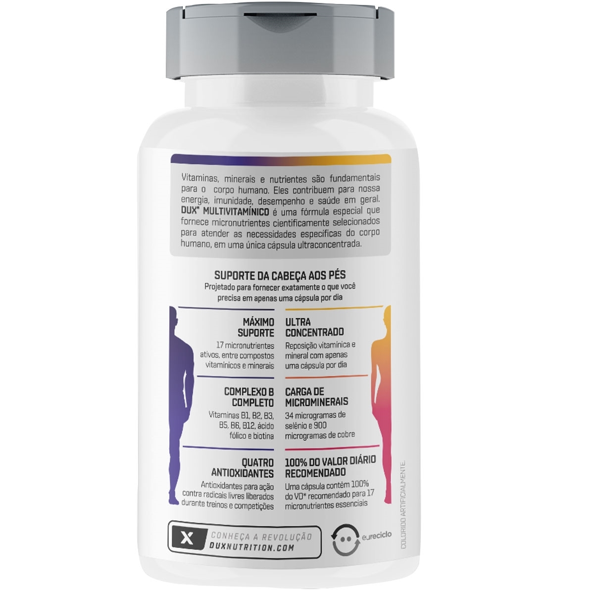 Multivitaminico (90 Capsulas) - Dux - Dux Nutrition Lab