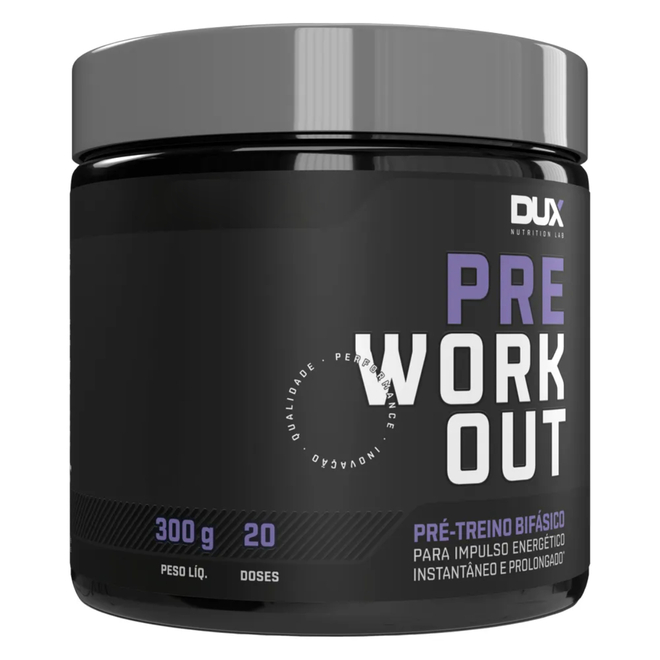 Pre Workout (300g) Pré-treino Bifásico - Dux - Dux Nutrition Lab